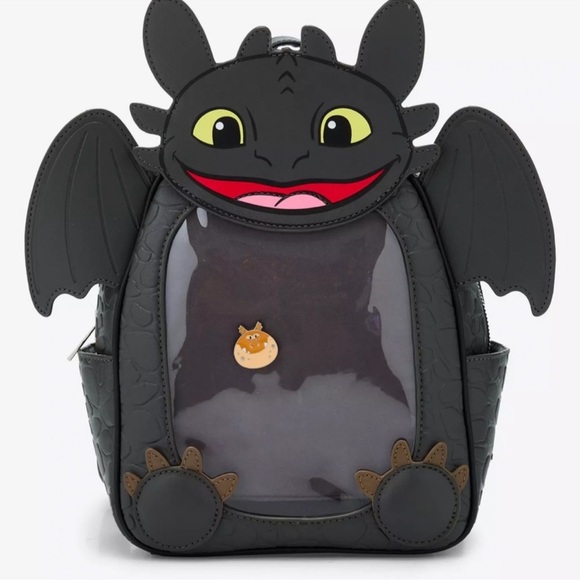 Bioworld | Bags | Bioworld How To Train Your Dragon Toothless Pin ...